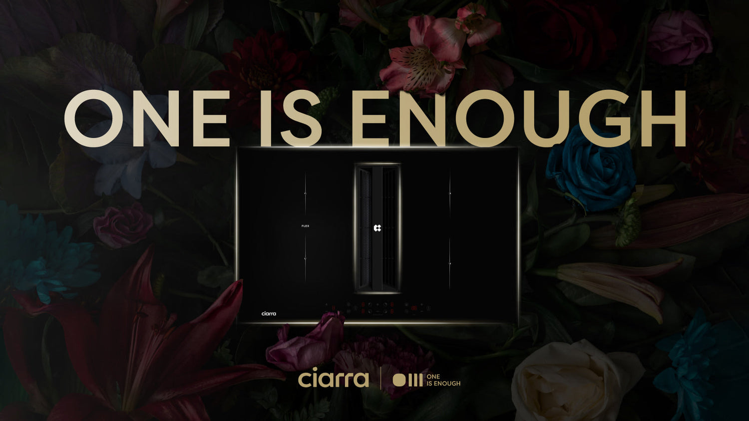 Ciarra ONE Extractor hob – CIARRA