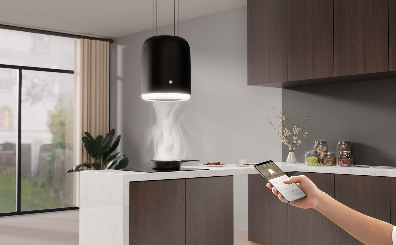 Ciarra INFINITY Smart Island Cooker Hood – Ciarra Appliances Global